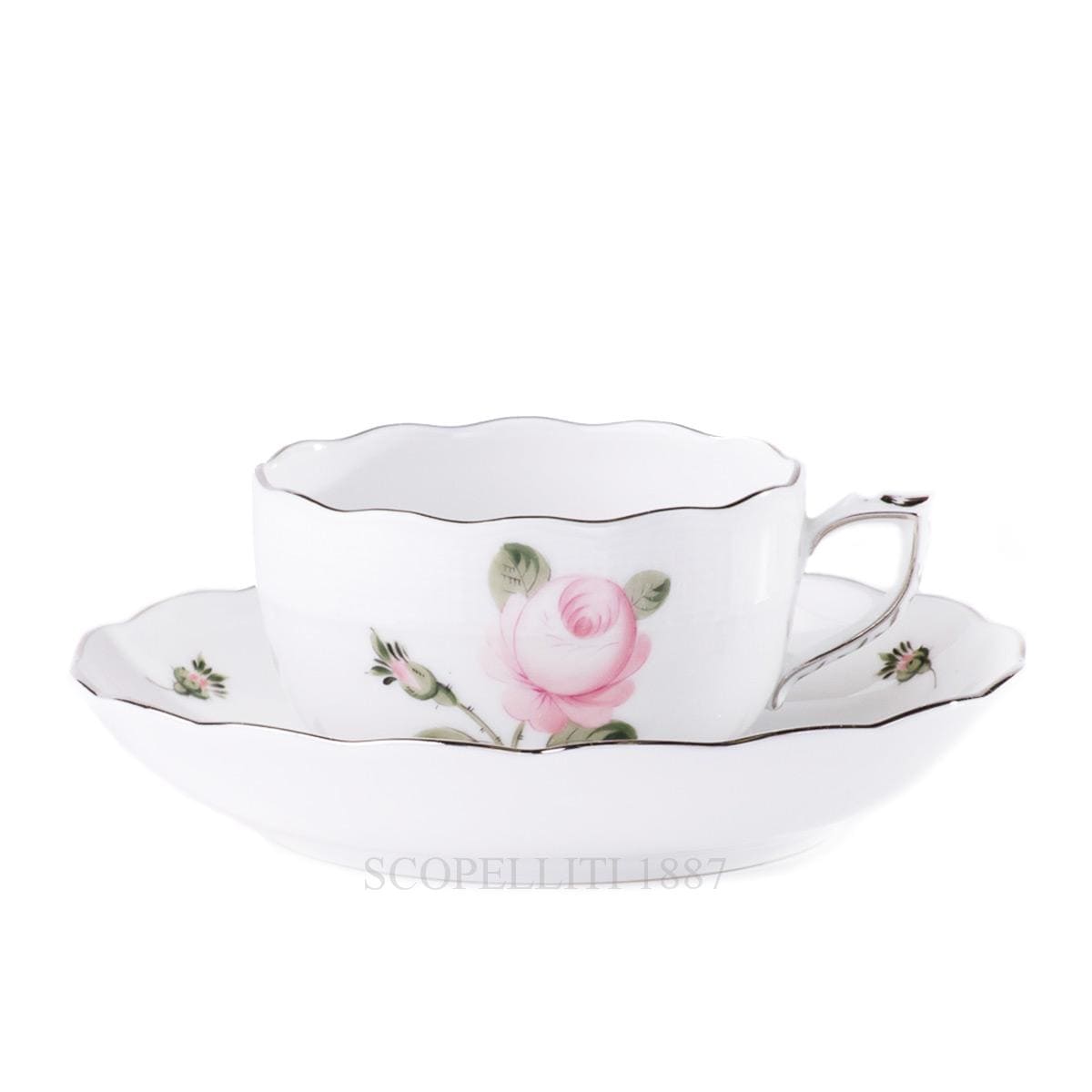 Tazza tè Viennese Rose Herend 724 VGR-PT - SCOPELLITI 1887