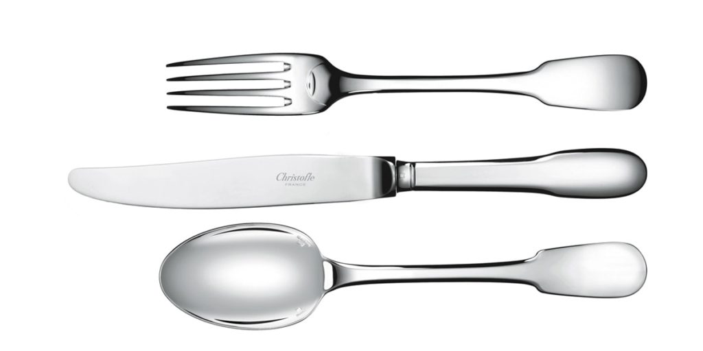 Posate Christofle - posateria in argento massiccio, lega christofle e ...